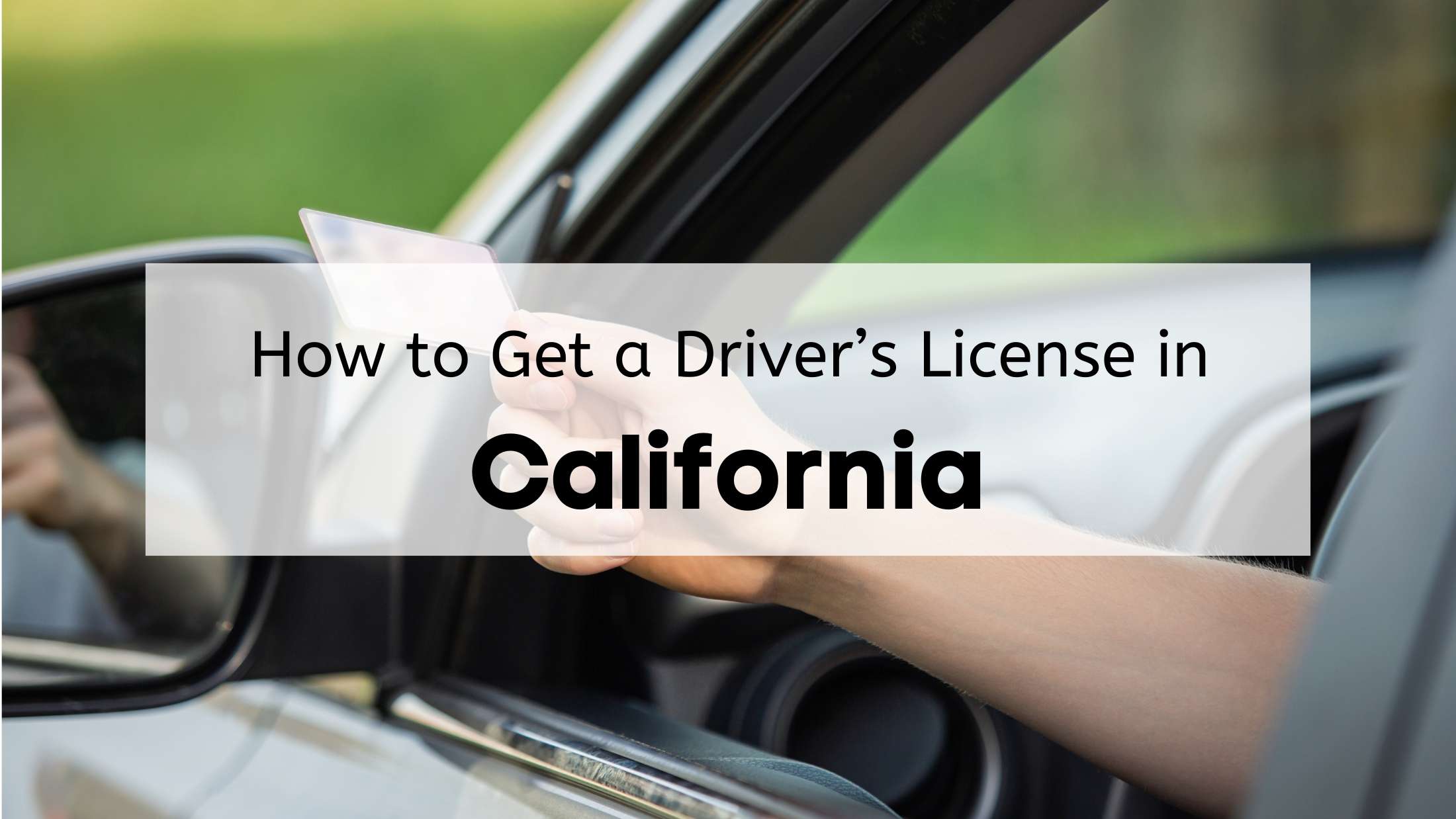 Getting a California Drivers License 🪪🚗 | What You Should Know About ...